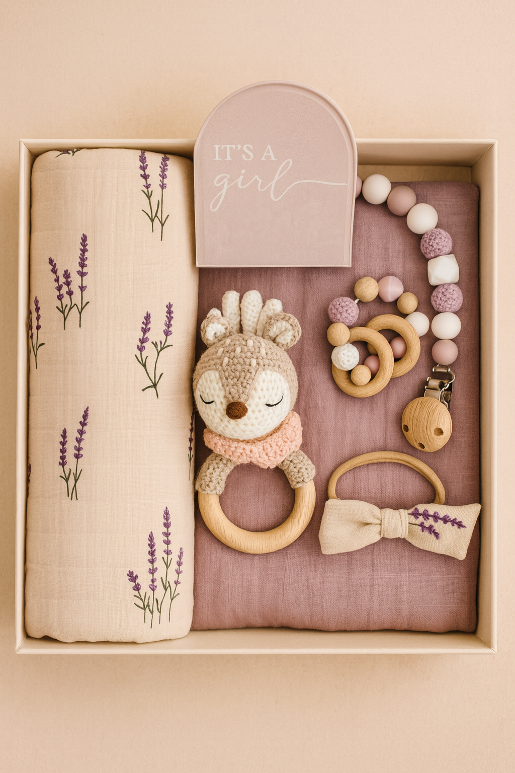 Lavender Melody Gift Box Set - Ideal for New Mums and Bubs